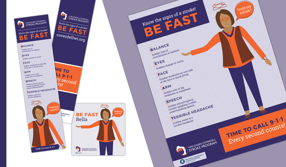 Wi Coverdell Stroke Program Graphic Design Madison Wi Tingalls